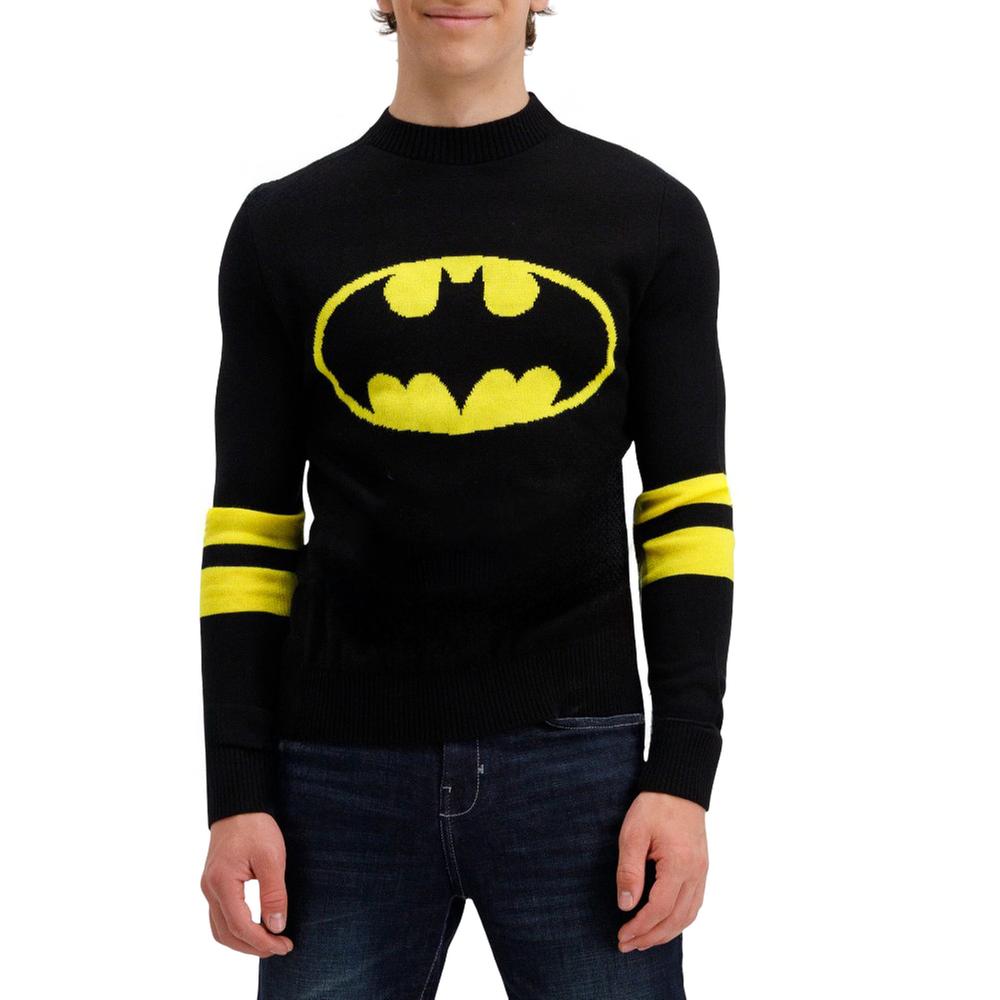 Suéter Woolworth Hombre Cuello Redondo Diseño Frontal Batman Warner ...