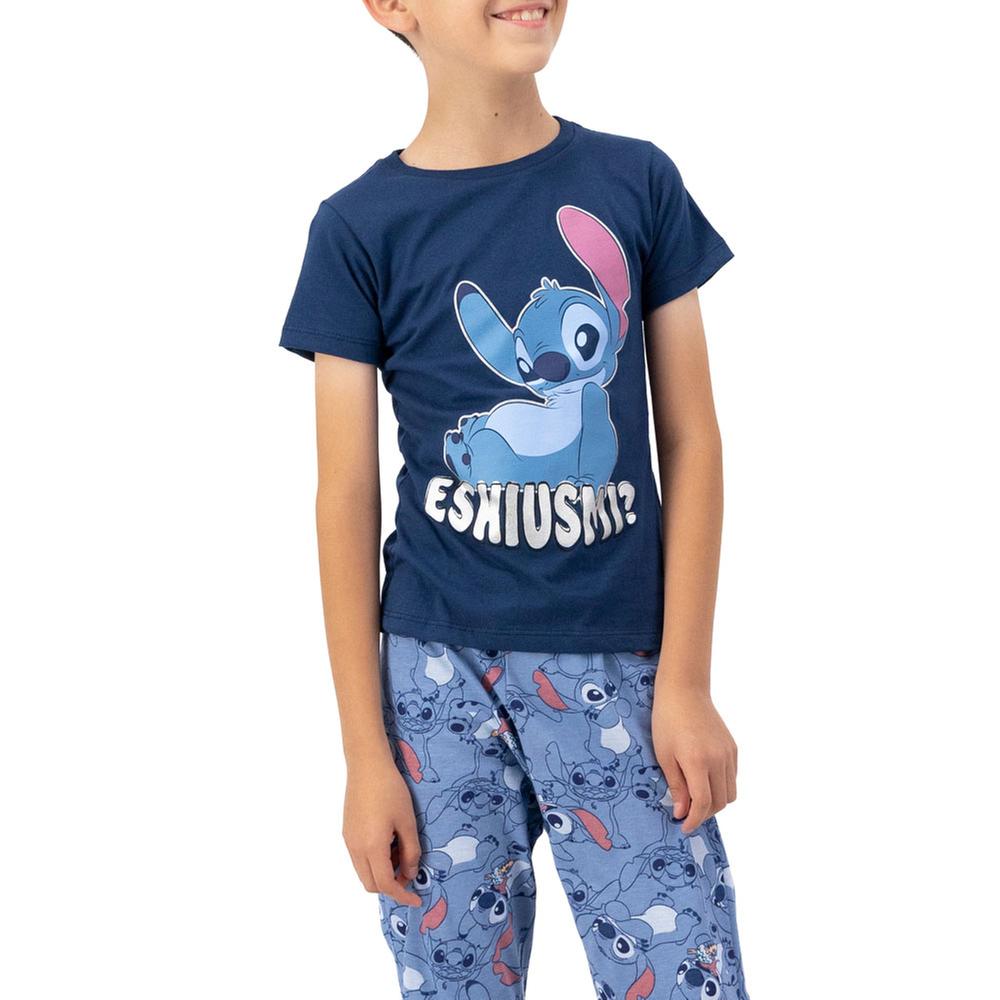 Pijama Woolworth Niño leyenda 'Eskiusmi' Lilo & Stich | DelSol