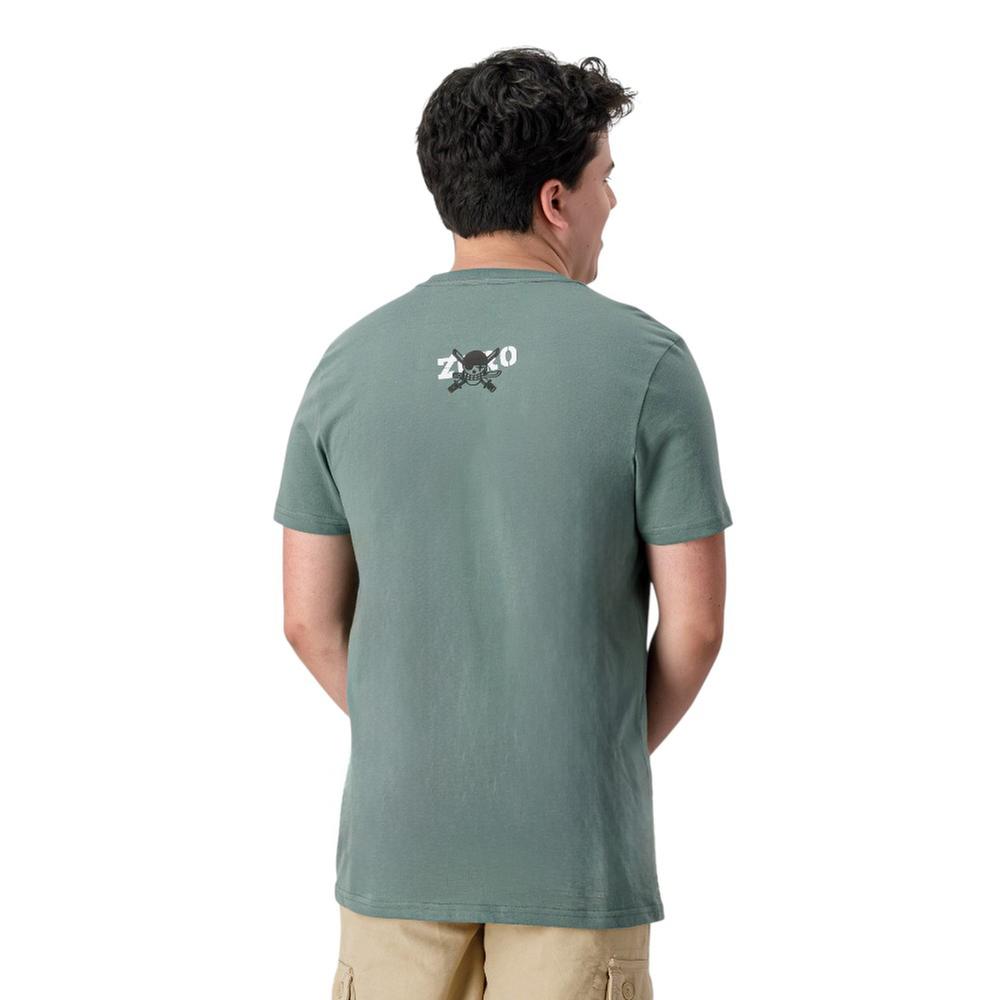 Playera Woolworth Hombre Diseño Roronoa Zoro One Piece | DelSol