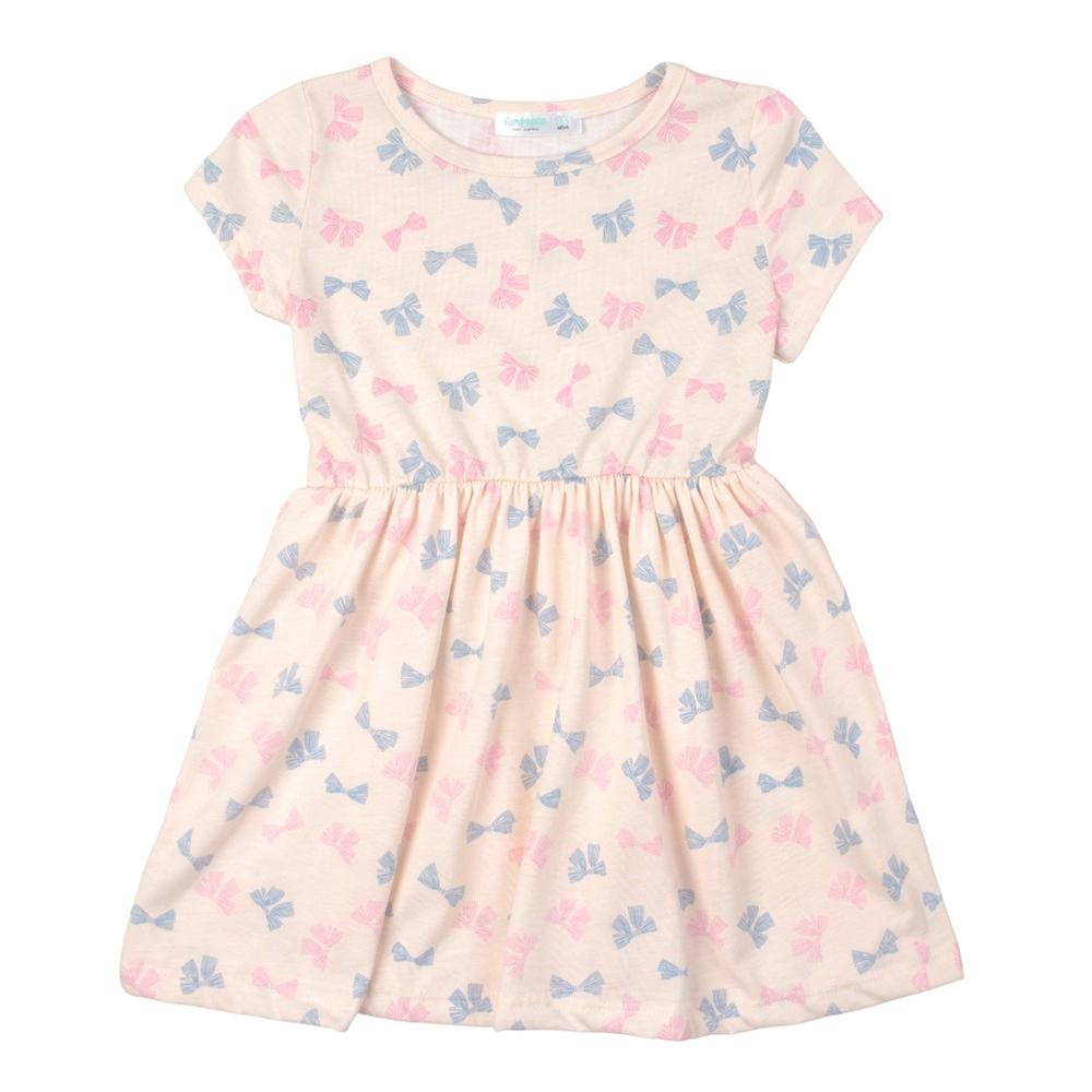 Vestido Fantastic Bebé Full Print Diseño De Moños | DelSol
