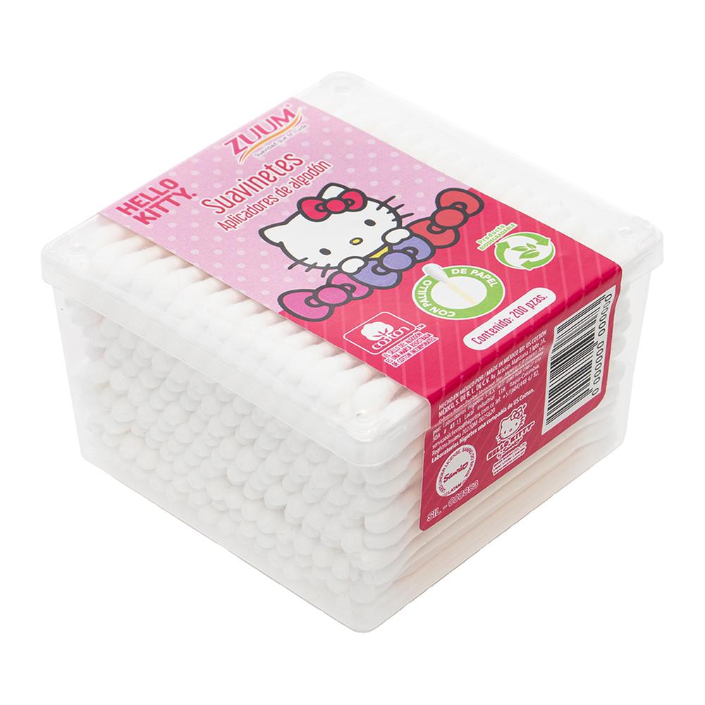 Hisopos Zuum Hello Kitty 200 Piezas | DelSol