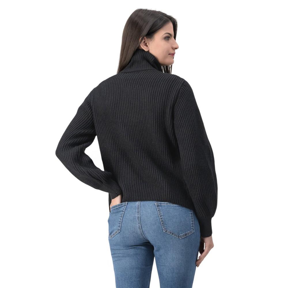 Suéter Mxstaza Mujer Cerrado con Cuello Tipo Polo | DelSol