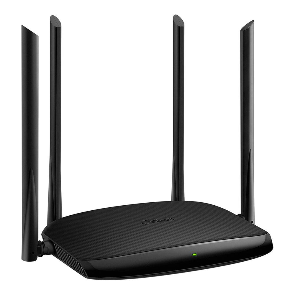 Router Wi-Fi Doble Banda Steren Negro COM-852 | DelSol