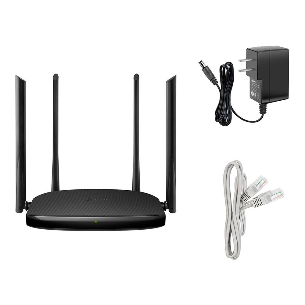 Router Wi-Fi Doble Banda Steren Negro COM-852 | DelSol