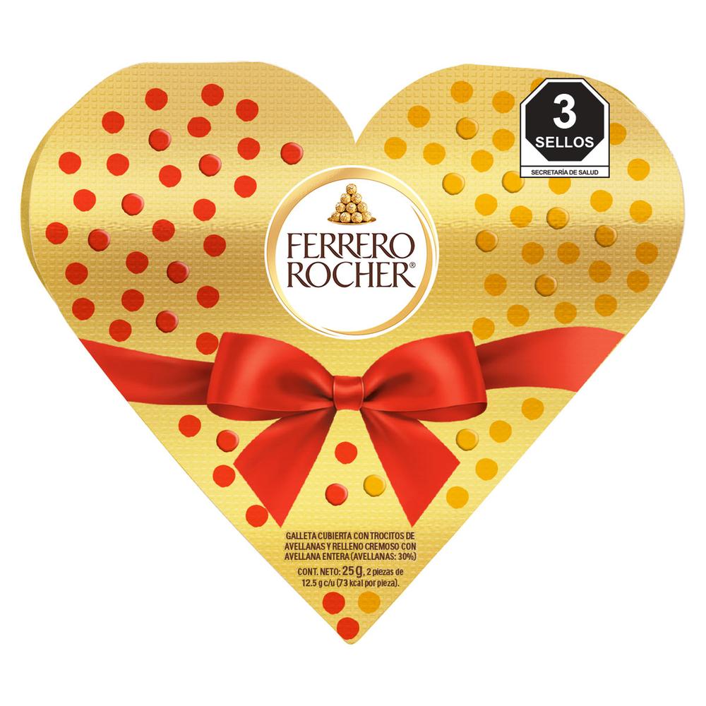 Chocolates Ferrero Corazón 2 Piezas | DelSol