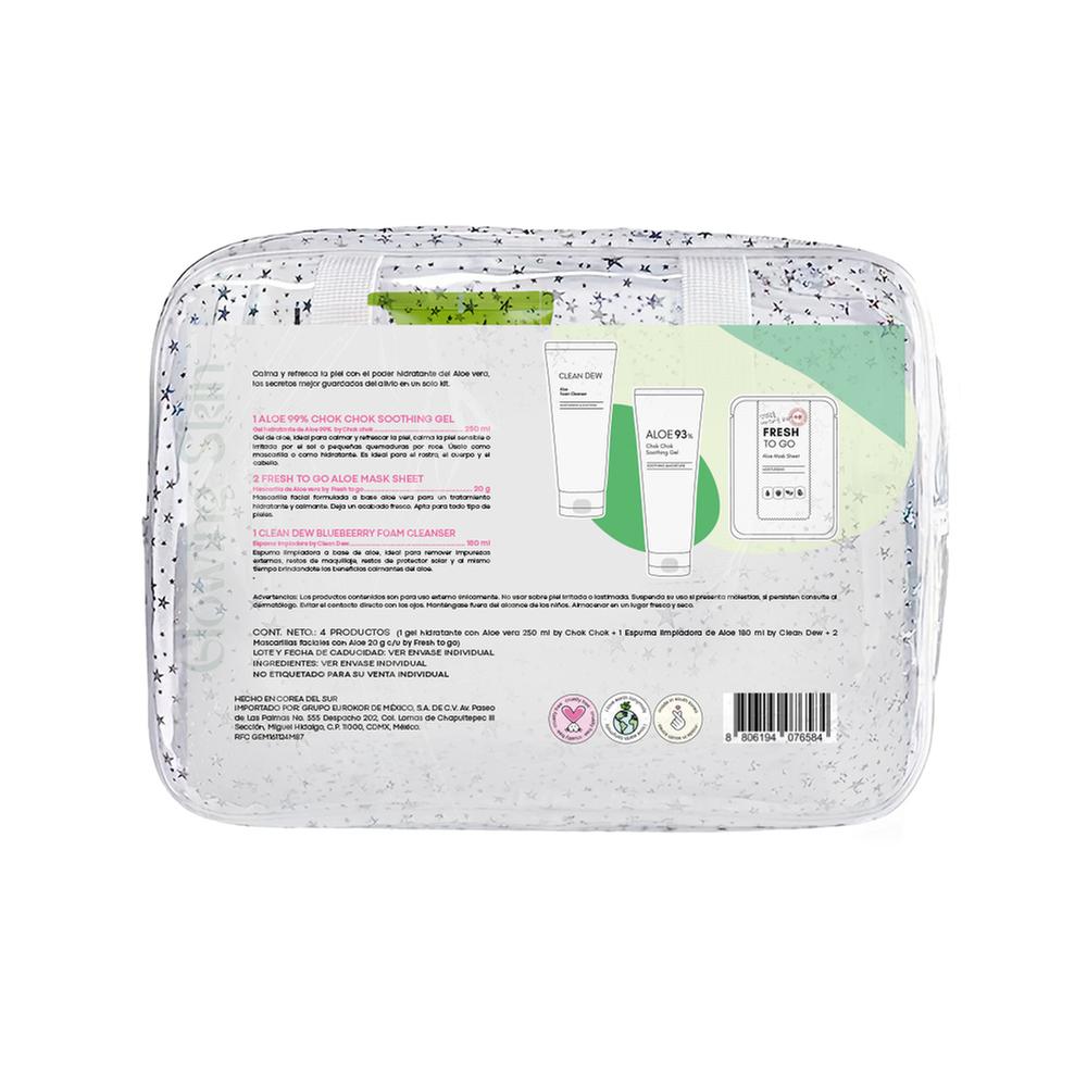 Kit De Cuidado Facial Tony Moly Glowing Skin 3 Piezas | DelSol